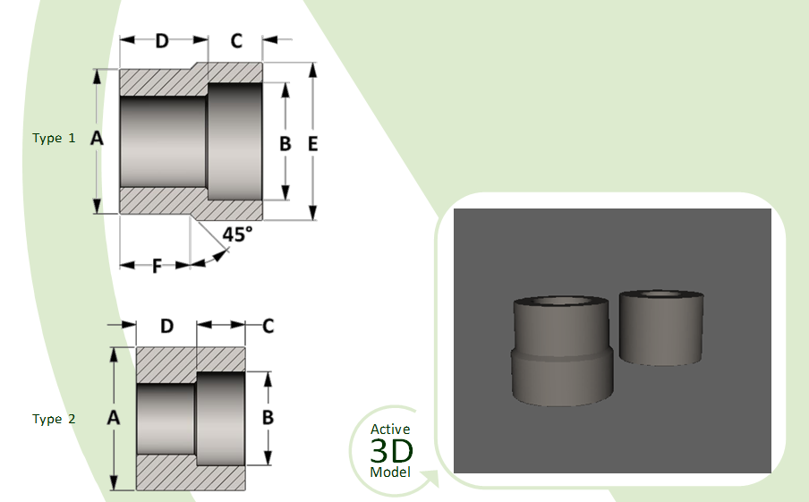 Socket Weld Reducer Insert, ASME B16.11 Forged / Threaded Socket Weld ... Socket Weld Reducer Insert, ASME B16.11 Forged / Threaded Socket Weld ...